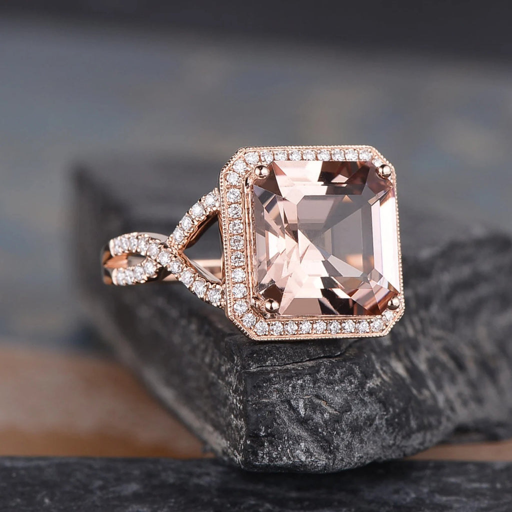 morganite ring uk